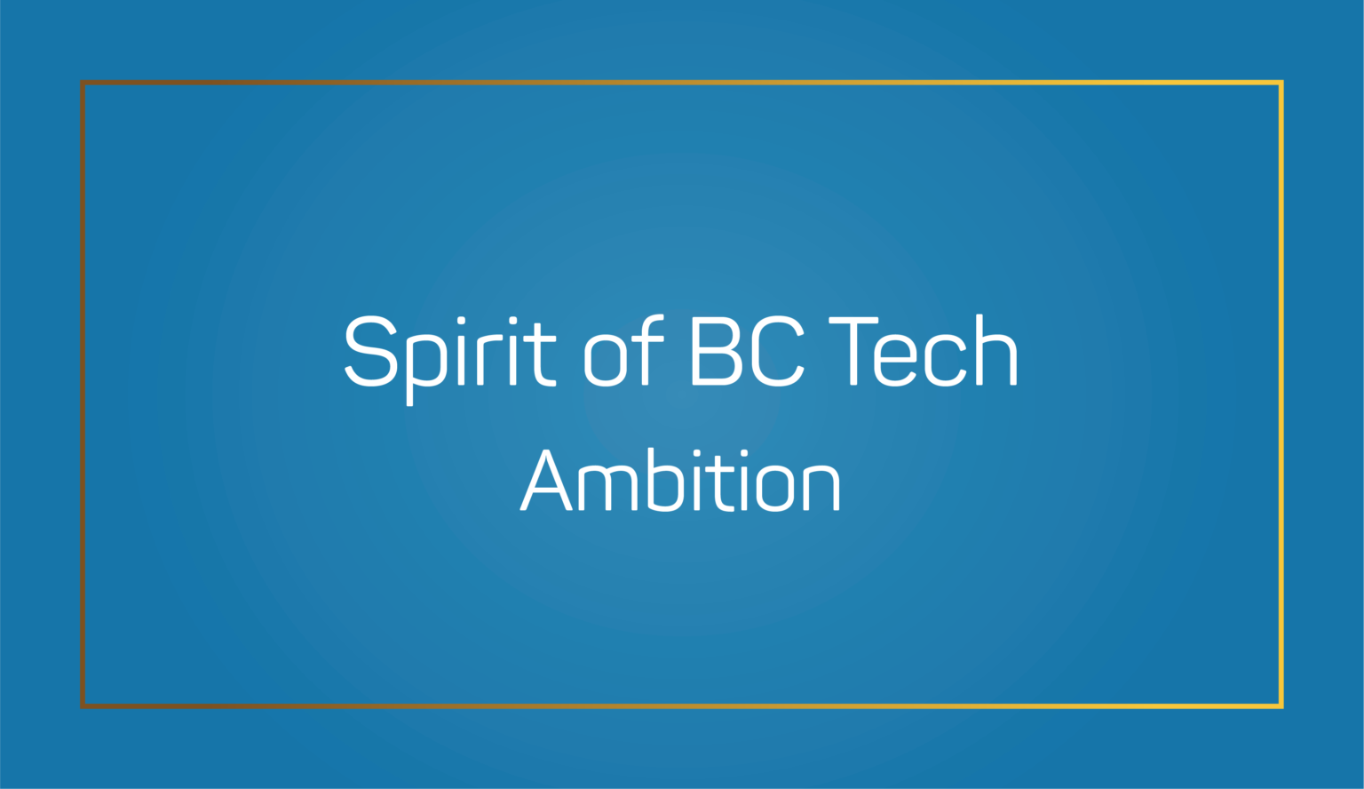 Technology Impact Awards - BC Tech Association
