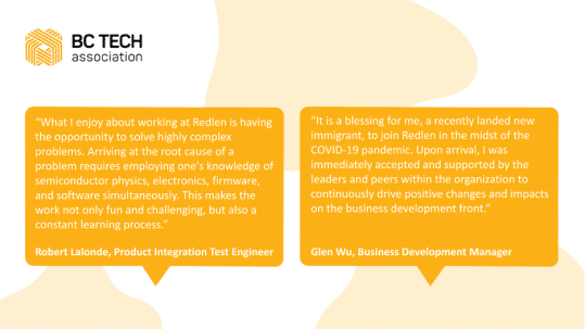 Aspire to Tech – Redlen Technologies - BC Tech Association