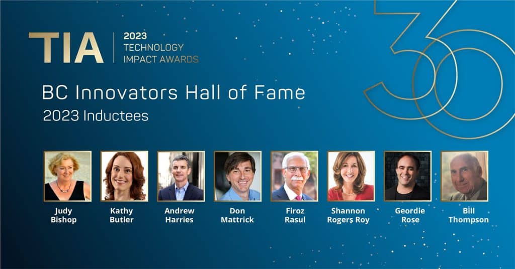 BC Innovators Hall of Fame - BC Tech Association