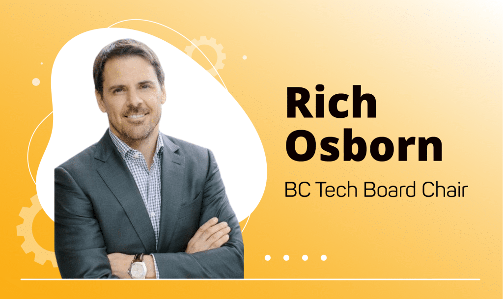 BC Tech Board Chair Announcement - BC Tech Association